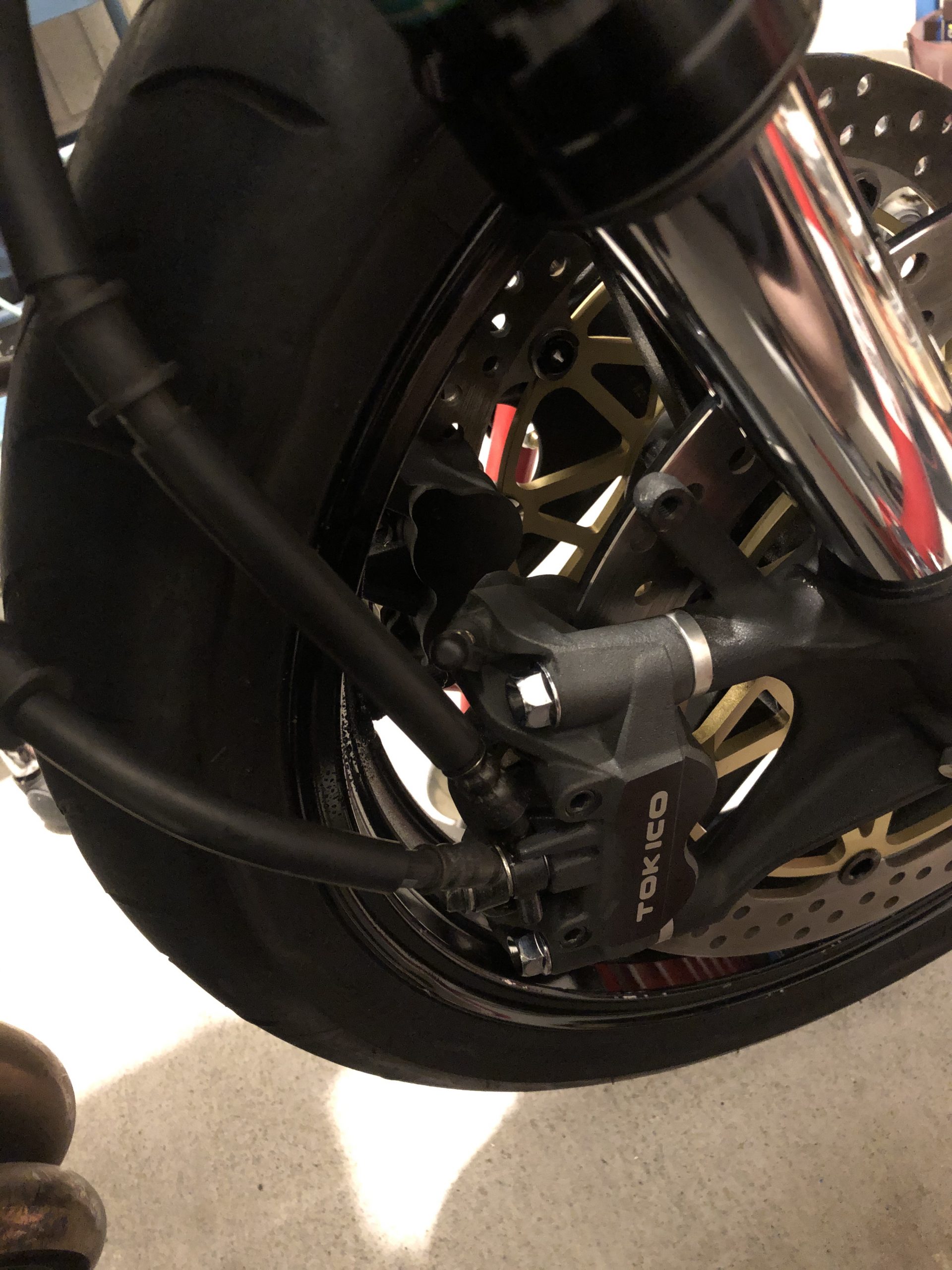 Z800 フロント換装 その7（完成！） | でぃーのガレージライフブログ